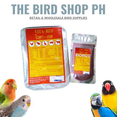 The Bird Shop PH Bird Multivitamins VITA-RED High Quality Supplement ...
