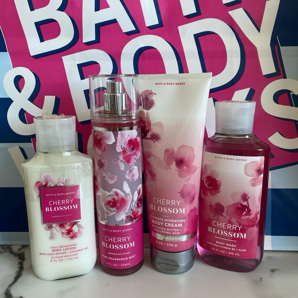 Bath & Body Works Cherry Blossom Fragrance Mist from USA | Shopee Philippines