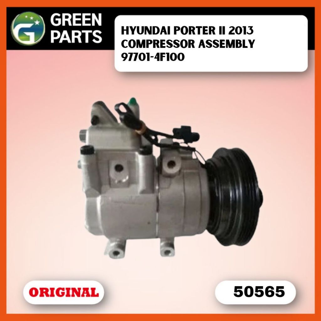 COMPRESSOR ASSEMBLY -AIRCON FOR HYUNDAI PORTER II L D4BB ENGINE ODEL ...
