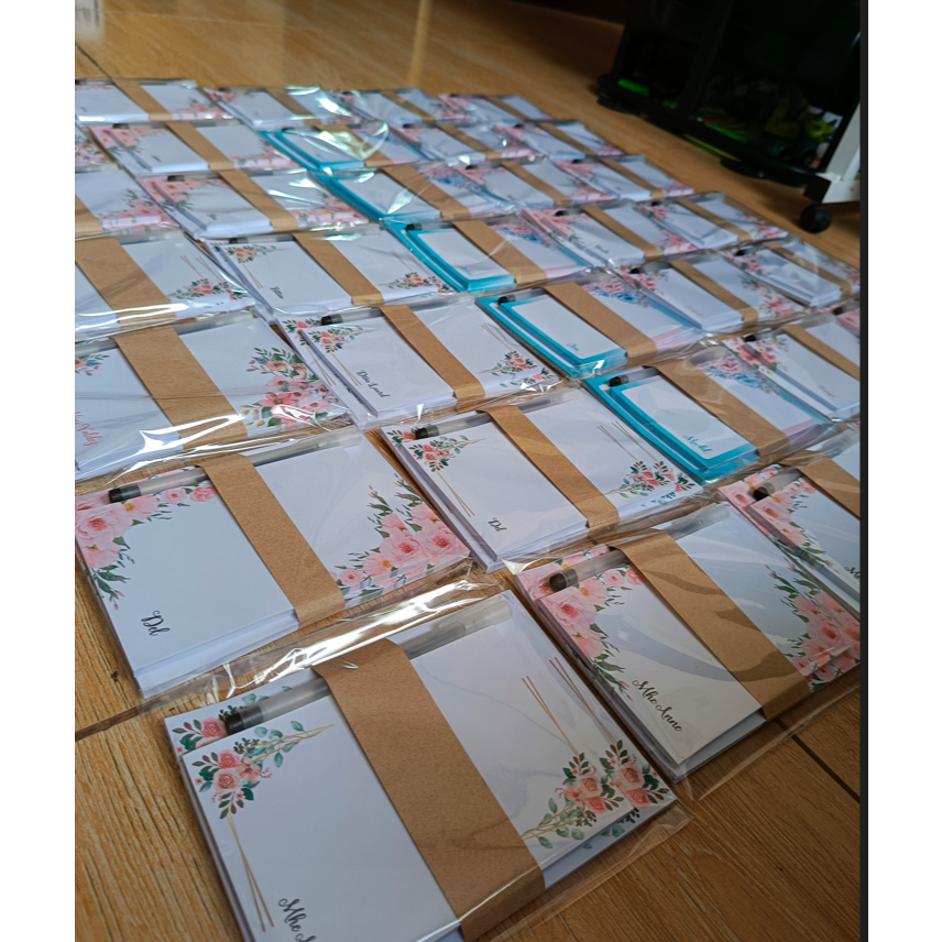 CUSTOMIZED/ PERSONALIZED NOTEPAD 50/100SHEETS PERFECT PANG REAGALO AT ...