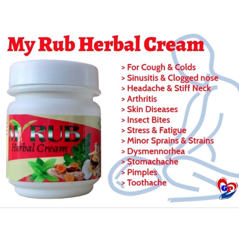 My Rub Herbal Cream 60 g | Shopee Philippines