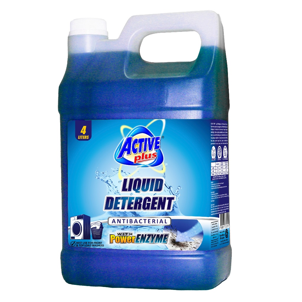 Active Plus Antibac Liquid Detergent 1 gallon (4 liters) | Shopee ...