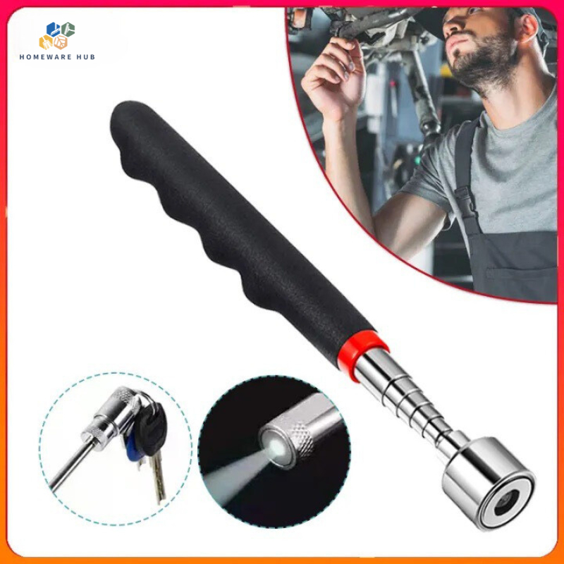 Mini Portable Telescopic Magnetic Magnet Pen Pick Up Rod Stick ...