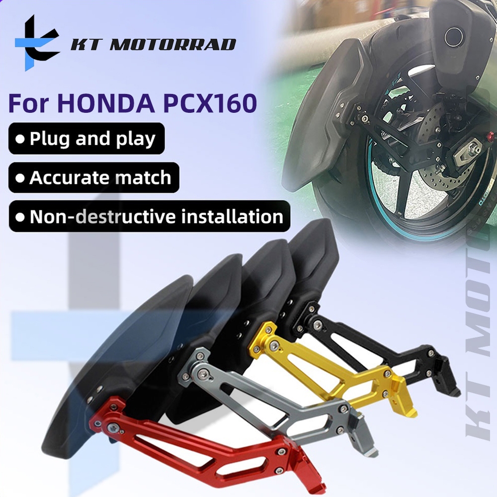 KT FOR HONDA PCX160 2021-2023 MODIFIED REAR FENDER MUDGUARD MUDFLAP ...