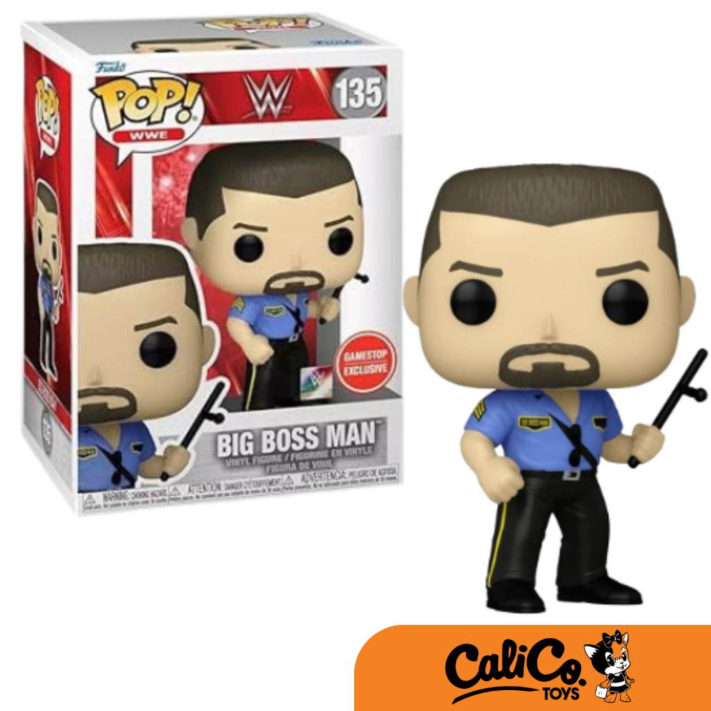 Funko POP! WWE - Big Boss Man (Gamestop Exclusive) | Shopee Philippines
