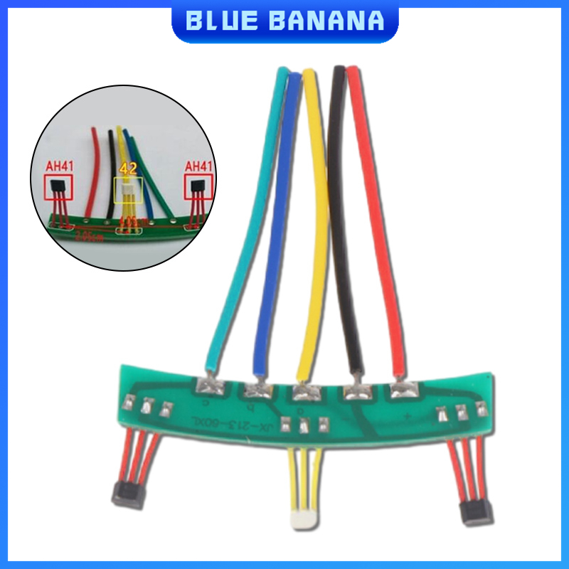 213 Motor Hall Sensor with Board Cable 120 Degree 2-Wheels Electric ...