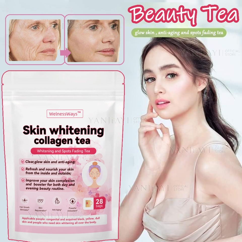 Collagen Tea Skin Whitening Remove Melanin Collagen Drink Beauty Tea ...