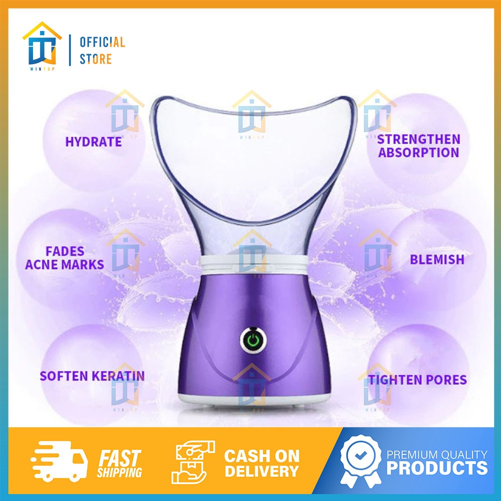 Wintop】Facial Steamer Steam Inhaler Sprayer | Facial Mist Spray for ...