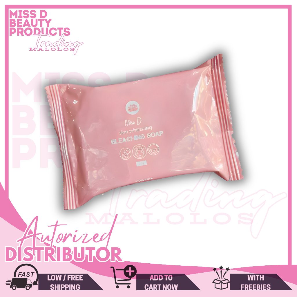 Miss D Niacinamide Soap whitening effective sabon Bleaching soap ...