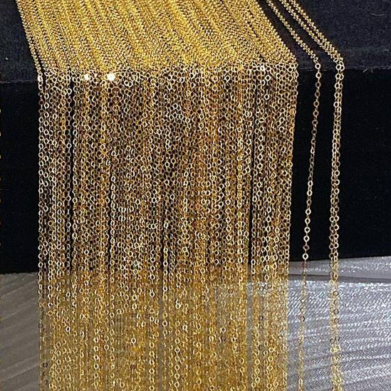 ♥️COD ♥️PAWNABLE 18k Saudi Gold Fine Tauco Chain Necklace | Shopee ...