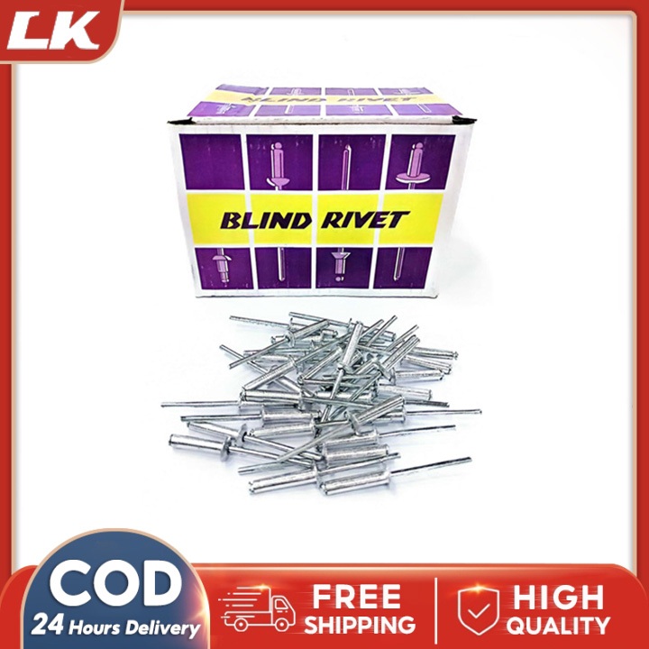 Aluminum Blind Rivets 500-700PCS Per Box Blind Rivet for Attaching Door ...