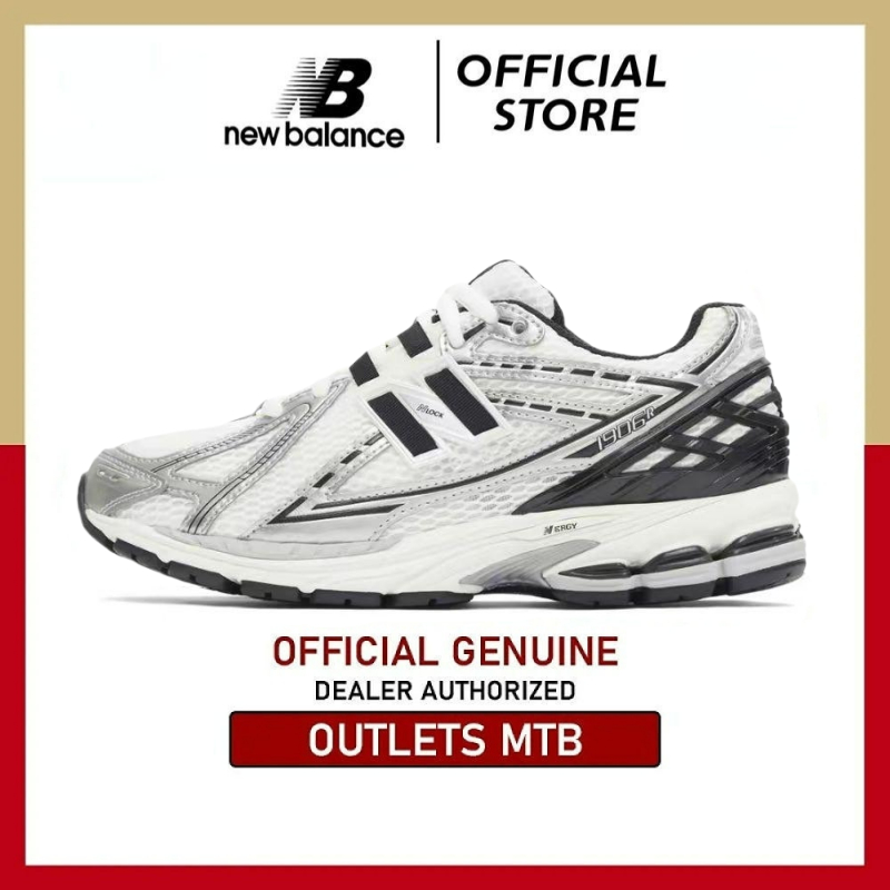 【Fast Delivery】N/B 1906R M1906RER Silver Black Unisex Running Shoes ...