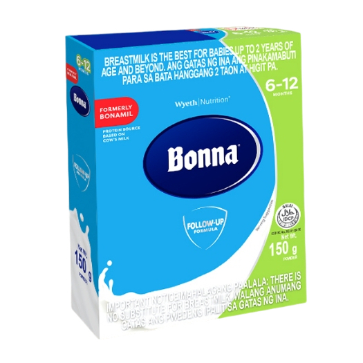 BONNA® 150g for 6-12 Months Old Infant Formula (formerly BONAMIL) | Shopee Philippines