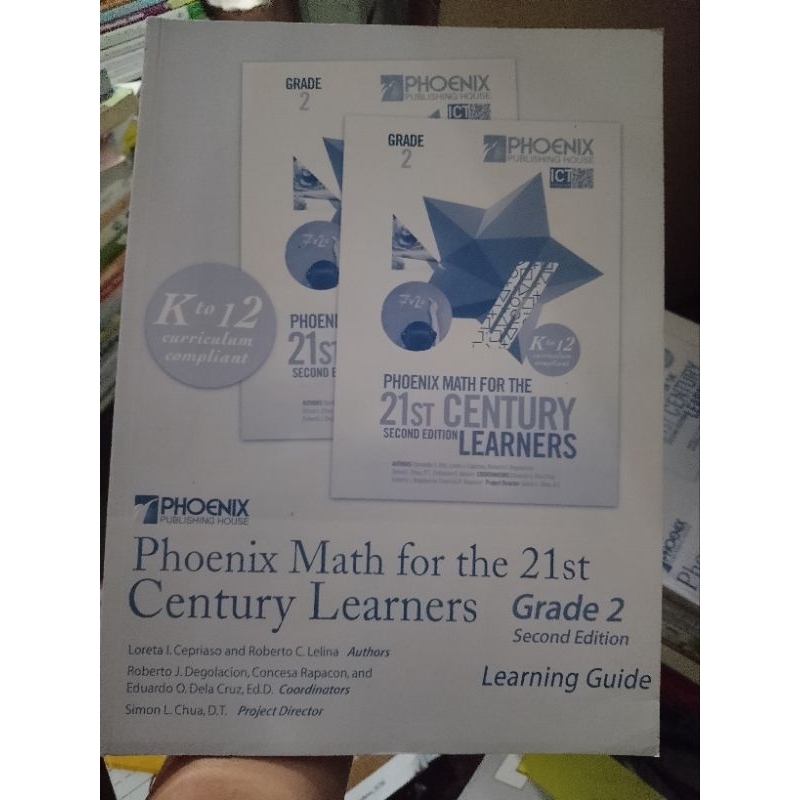 PHOENIX MATH FOR THE 21ST CENTURY LEARNERS grade 2 (brandnew | Shopee ...