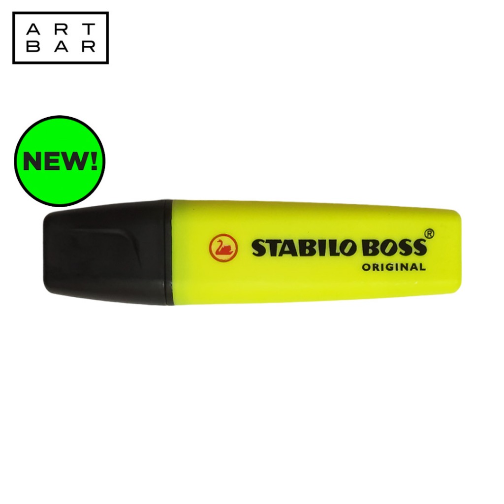 Stabilo Boss Highlighter 7024 Yellow - Art Bar | Shopee Philippines