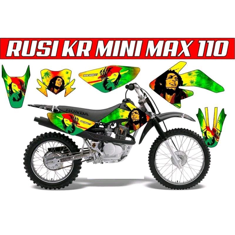Rusi KR Mini Max decals stickers, laminated | Shopee Philippines