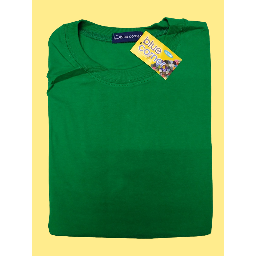 Blue Corner Round Neck Emerald Green Basic Tee Ultra Cotton T-Shirt for Unisex | Shopee Philippines
