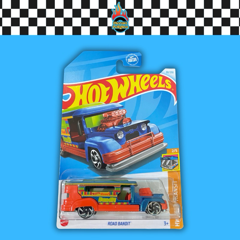 Hot Wheels Mainline ROAD BANDIT (JEEP) 1/64 Scale | Shopee Philippines