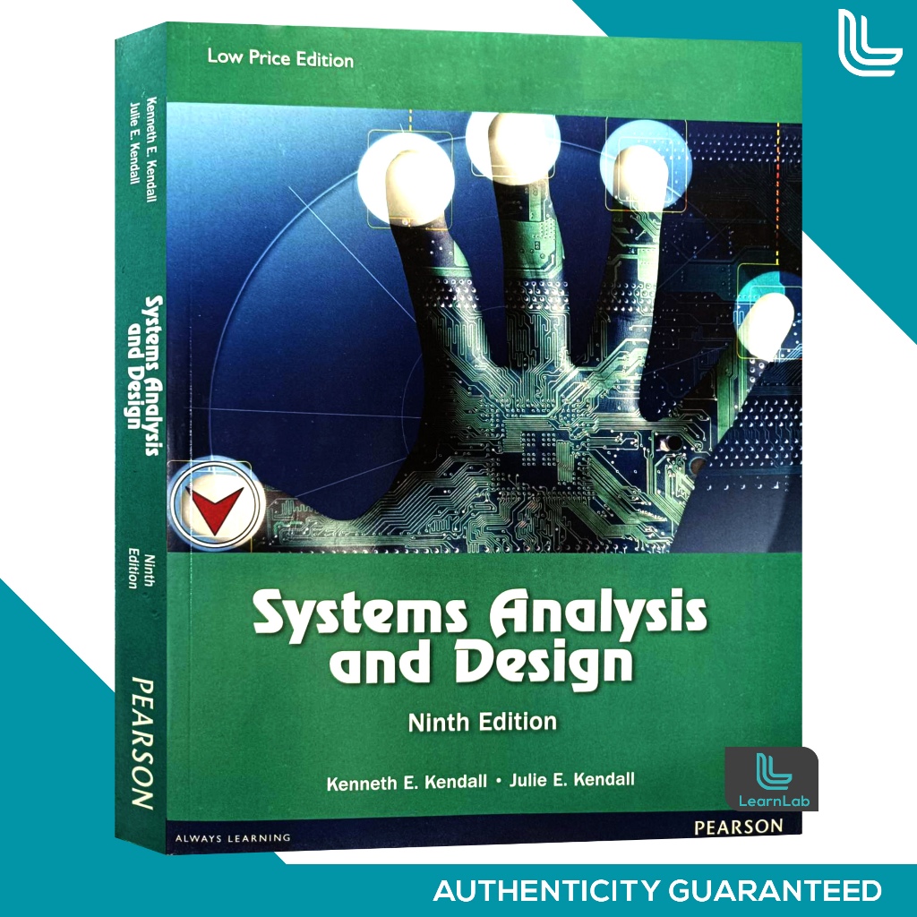 SYSTEM ANALYSIS AND DESIGN Ninth Edition - Kenneth Kendall | Julie Kendall | Shopee Philippines