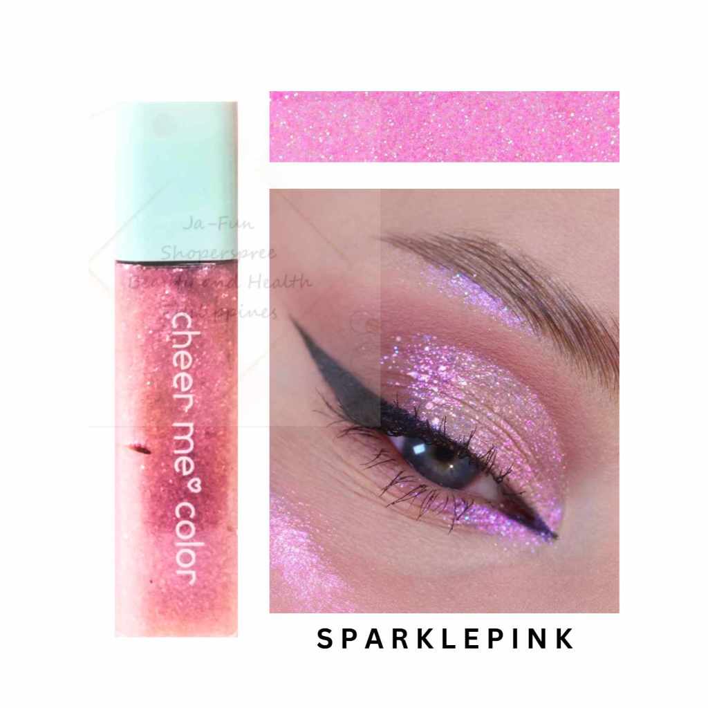 EYESHADOW LIQUID ALL GLOW GLITTER EYELINER HIGH PIGMENT ( CHEER ME ...