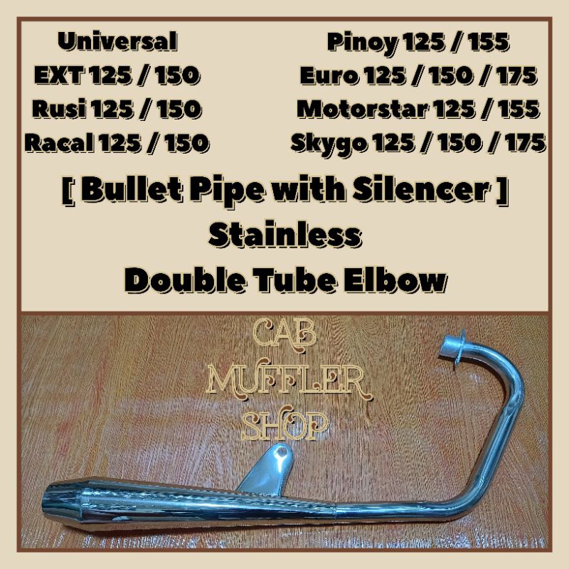 Rusi | Euro | Skygo | Pinoy | Racal | Motorstar | EXT - Bullet Pipe ...