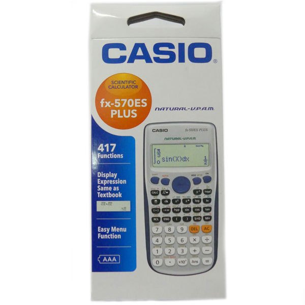 CASIO fx-570ES PLUS SCIENTIFIC CALCULATOR | Shopee Philippines
