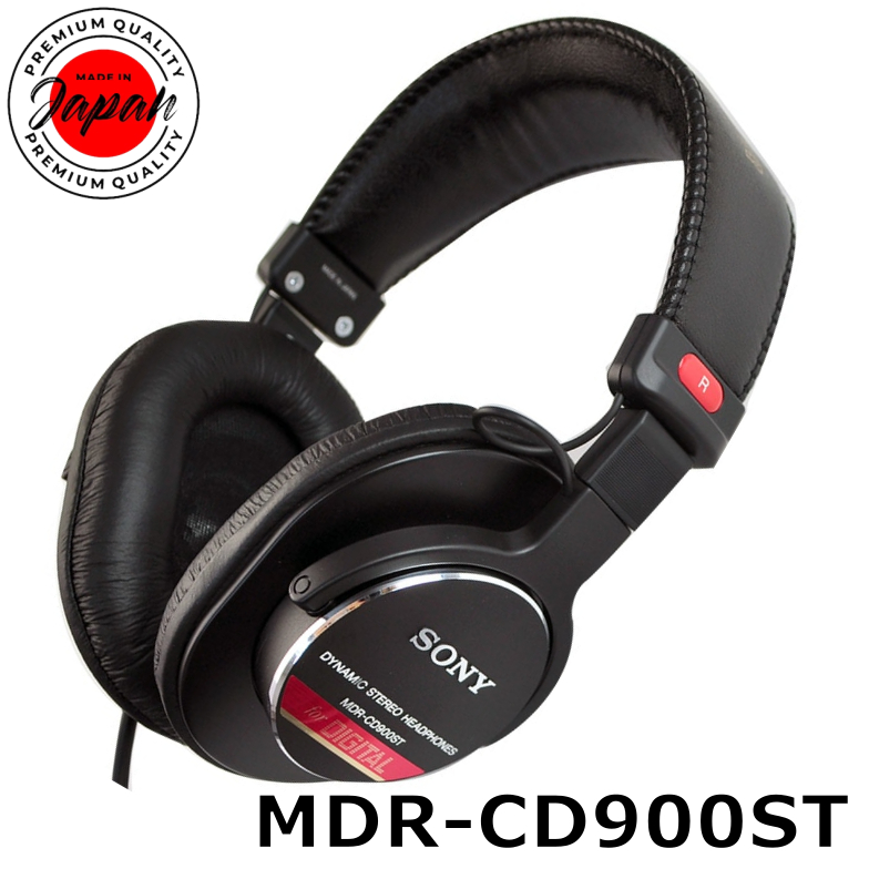 SONY / MDR-CD900ST Closed-type studio monitor headphones wired On-ear ...