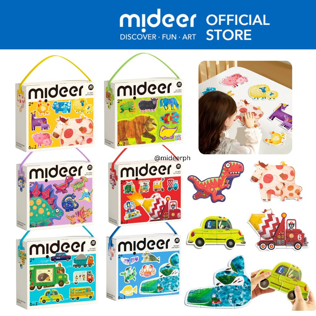Mideer My First Puzzles by Mideer | Shopee Philippines