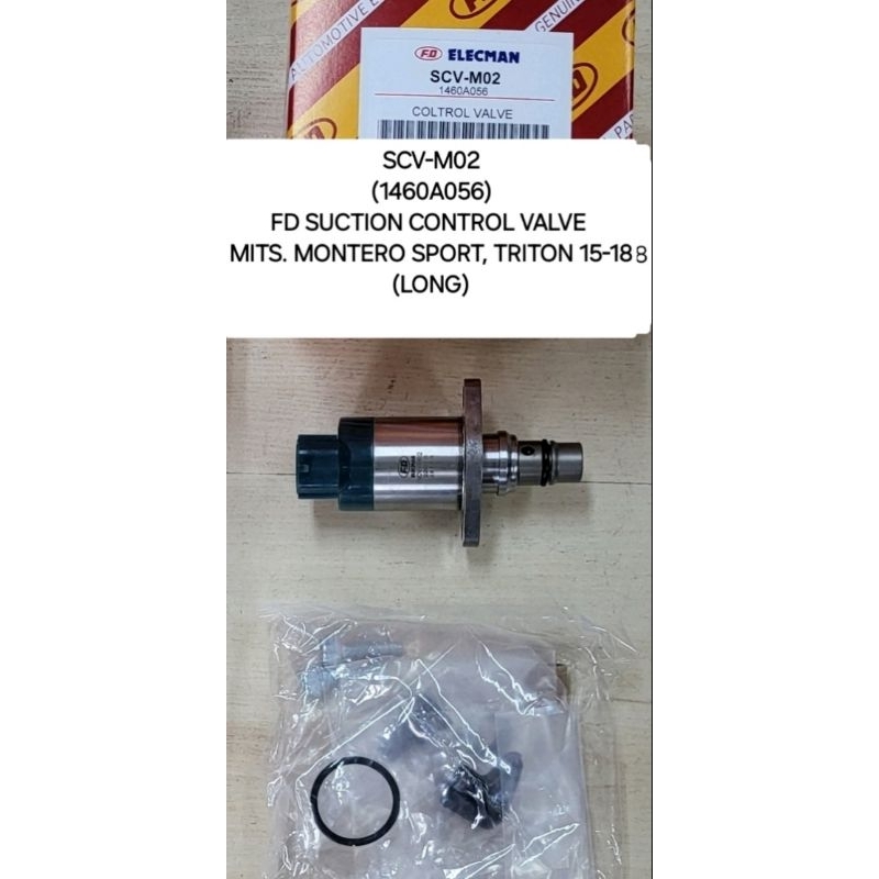SUCTION CONTROL VALVE MITSUBISHI MONTERO SPORT, TRITON (2015-2018)(LONG ...