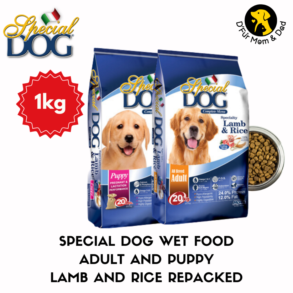 Special Dog Dry Food Adult and Puppy Repacked 1kg | Shopee Philippines
