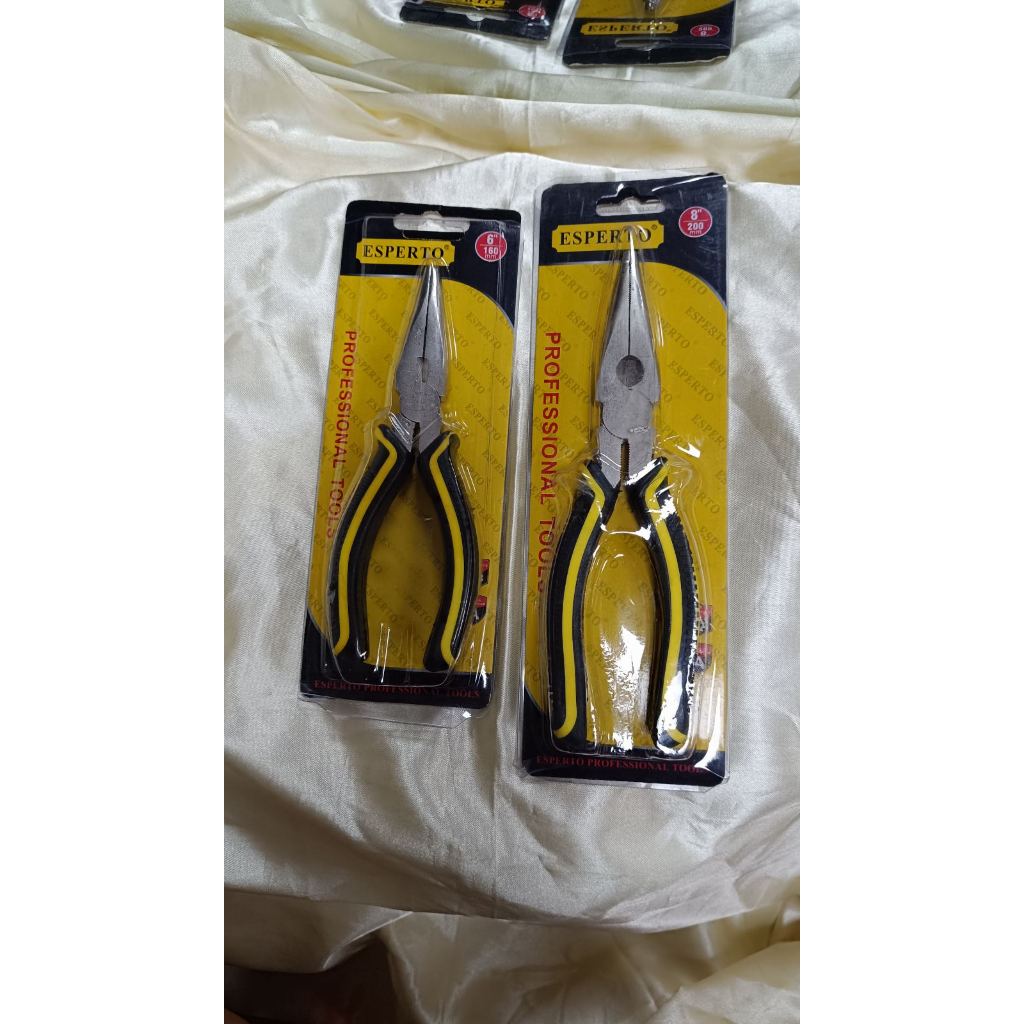 VIVENA ESPERTO Long Nose Pliers 6" and 8" - Hand Tool for Electricians ...