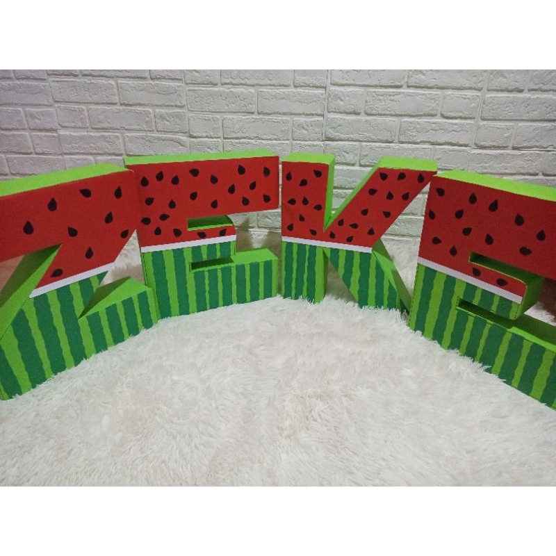 1ft Letter Standee Box Type | Shopee Philippines