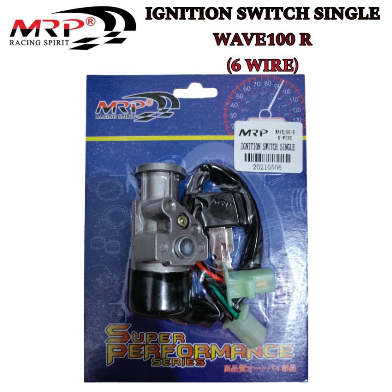 IGNITION SWITCH SINGLE FOR WAVE 100R (6WIRE) | Shopee Philippines