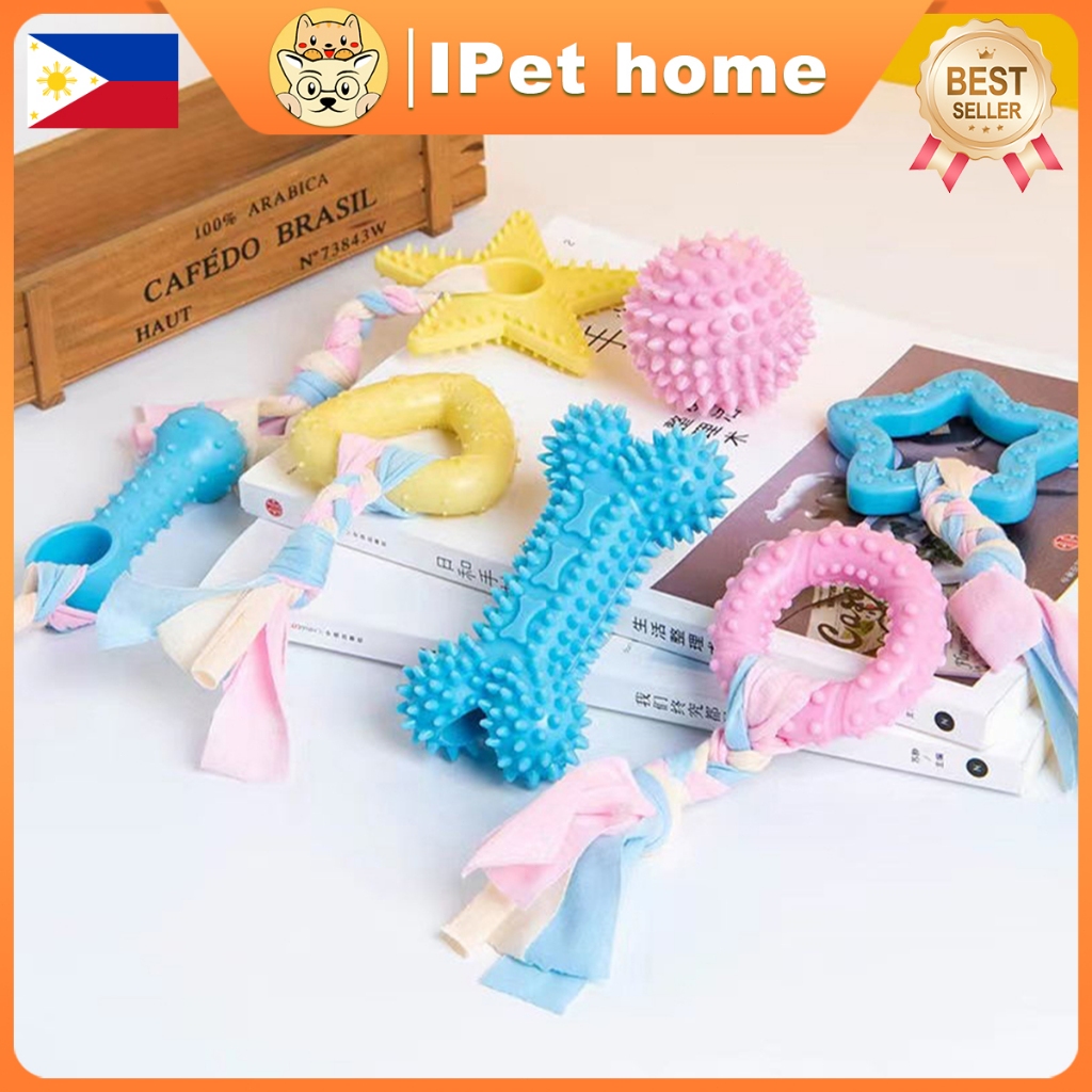 Pet Toy Dog Molar Toys Cleaning Teeth Puppies and Cats Chew Toys Bite ...