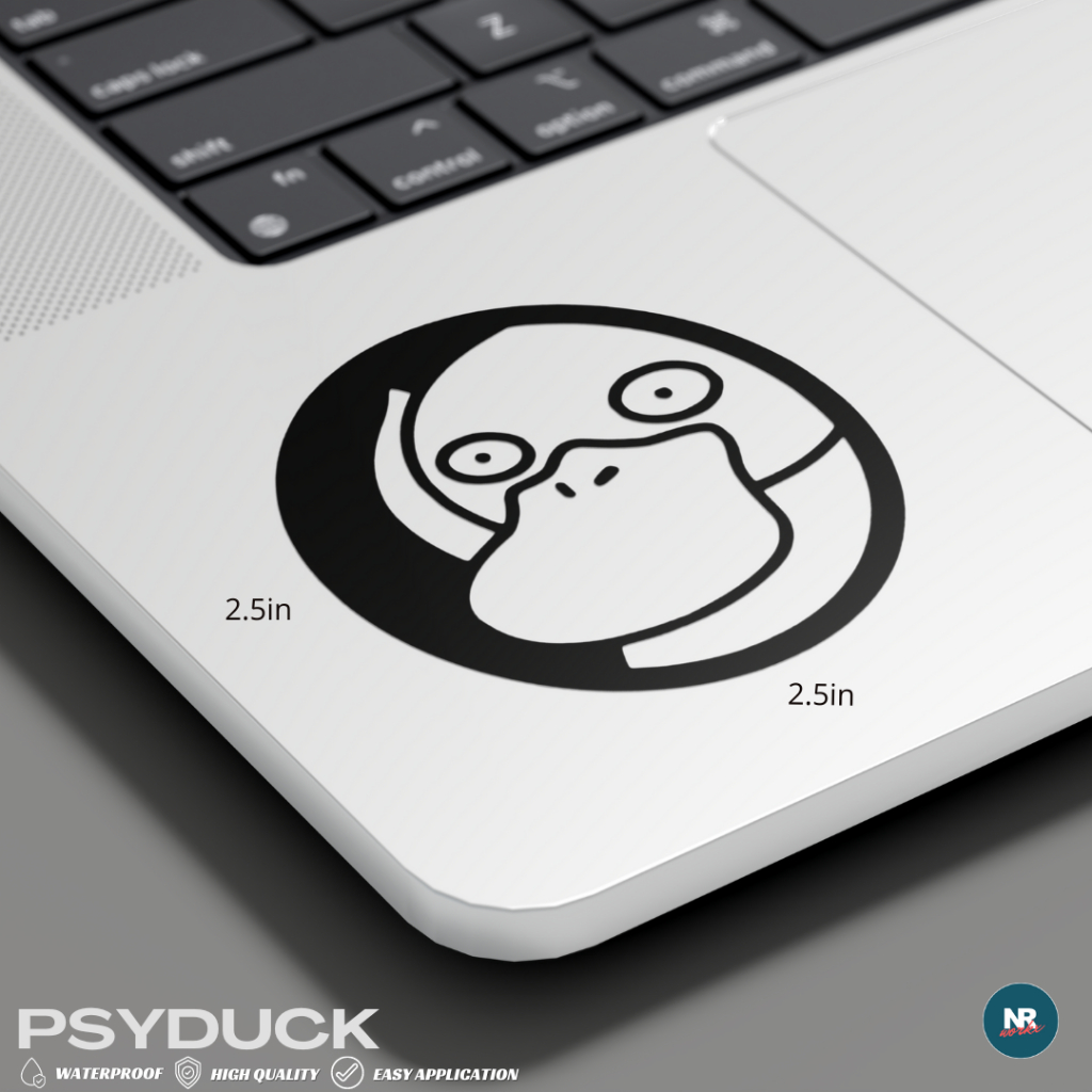 Pokemon Psyduck Vinyl Decal Anime Waterproof Sticker | Shopee Philippines