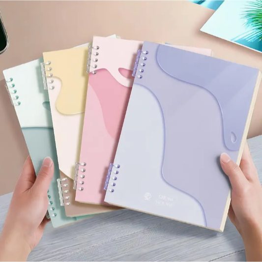 Loose-leaf notebook, no hand-breaking notebook, detachable notebook ...