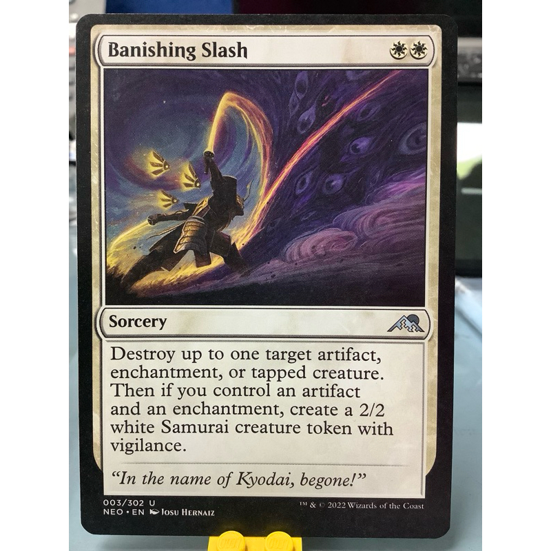 MAGIC: The Gathering - Banishing Slash (Kamigawa: Neon Dynasty ...