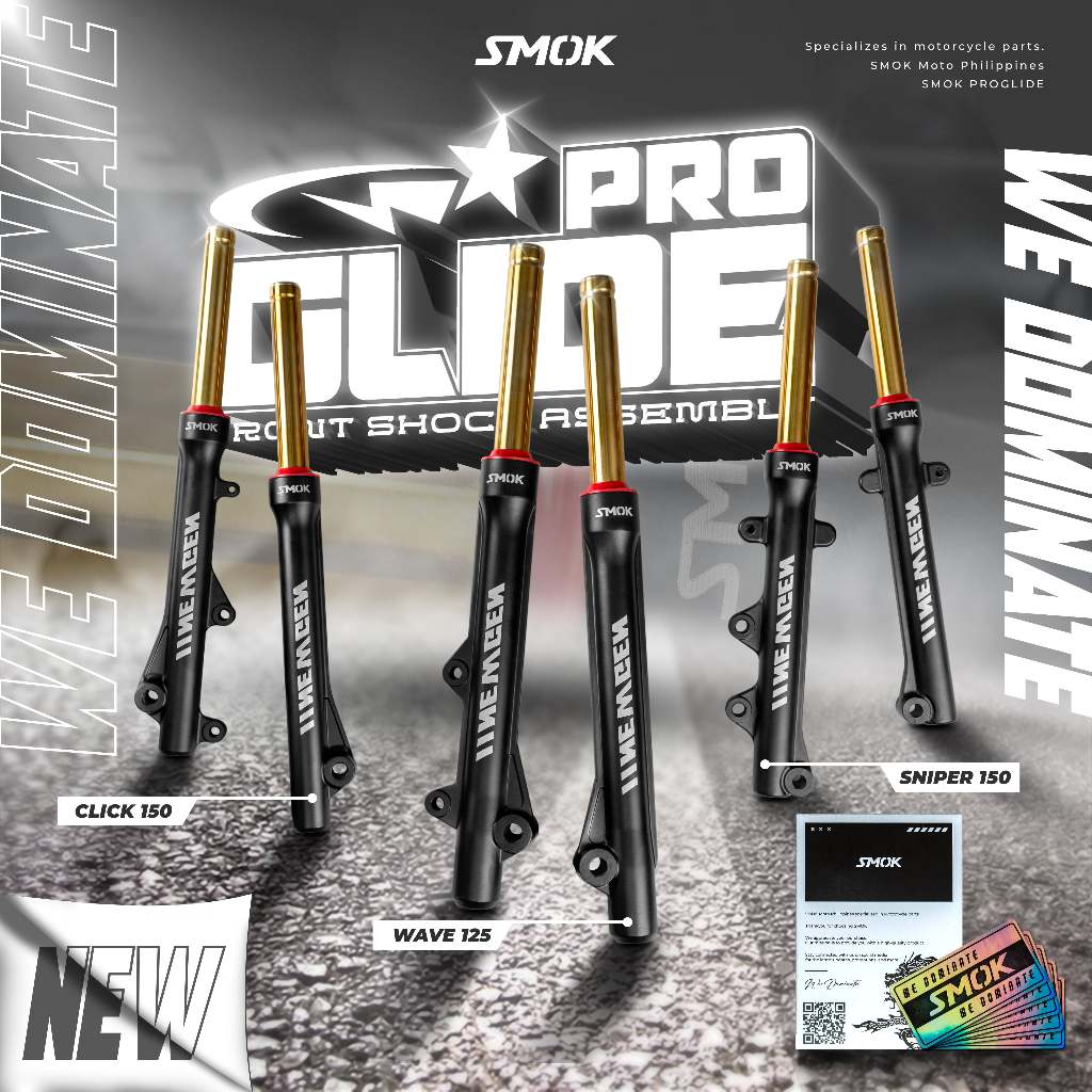 SMOK GLIDE-PRO SHOCK ASSEMBLY FOR WAVE100-125 CLICKV1-V3-150 SNIPER150 ...