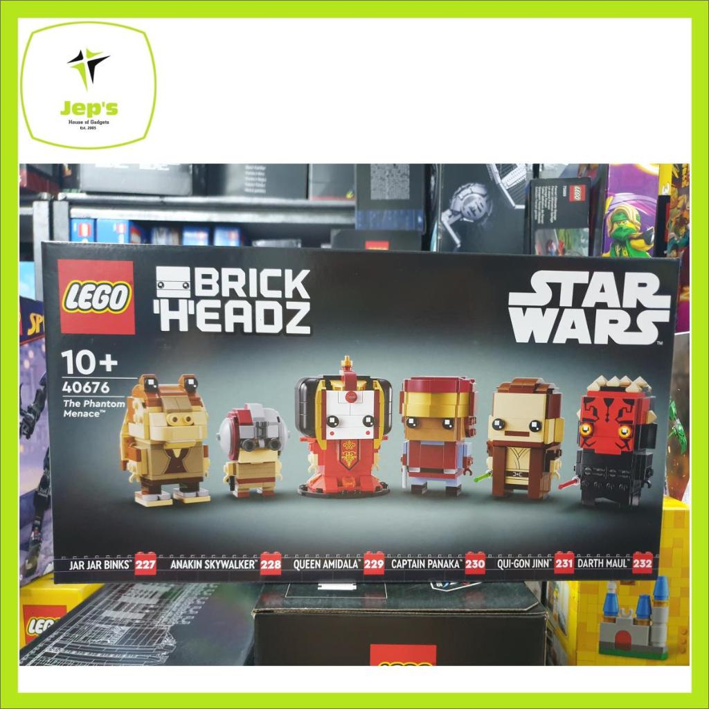 Lego Brickheadz 40676 The Phantom Menace (2024) | Shopee Philippines