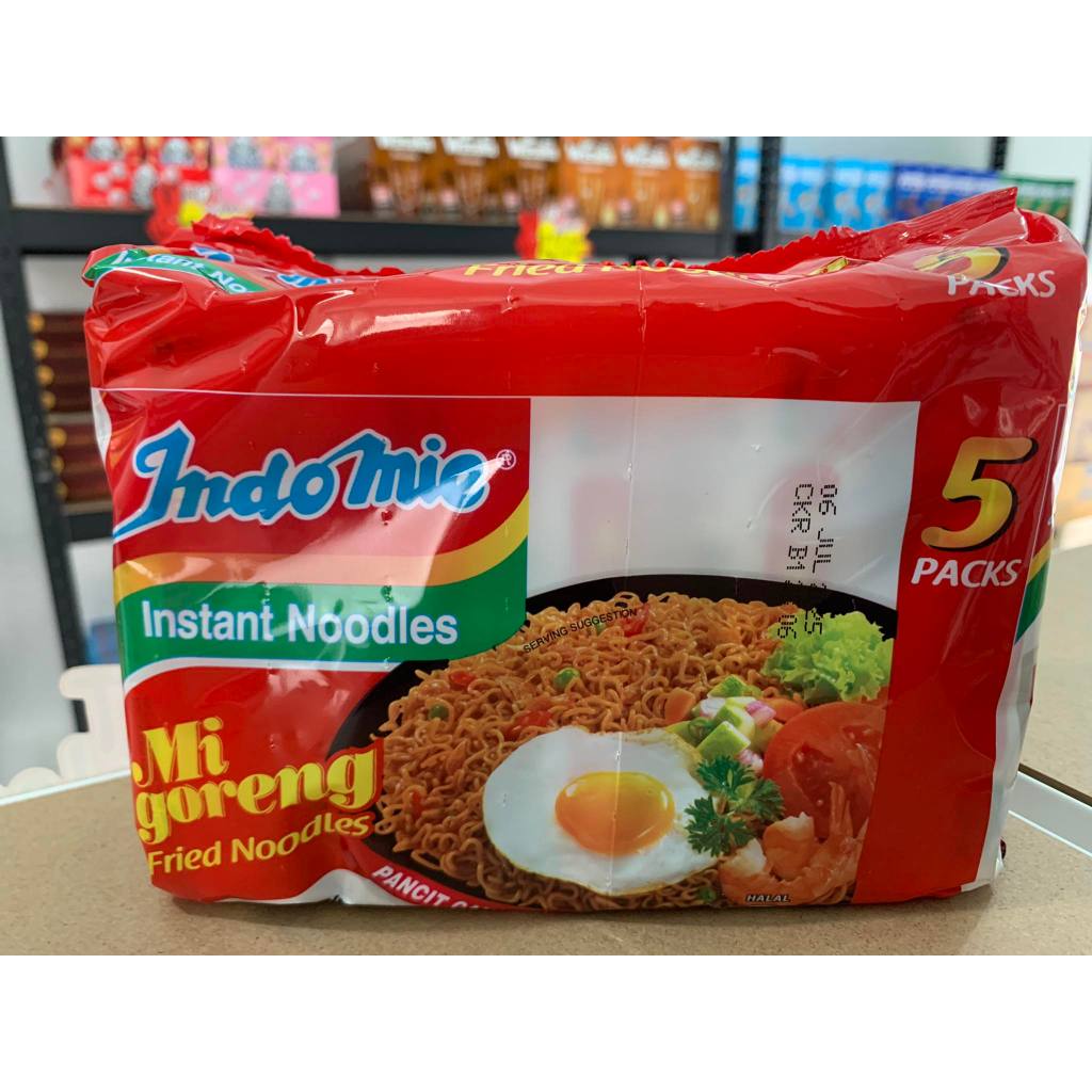 Indomie Mi Goreng Fried Noodle 85g x 5 packs | Shopee Philippines