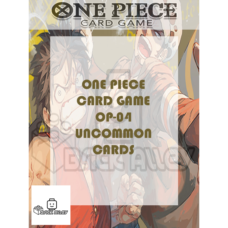 One Piece TCG OP04 Uncommon Cards (UC) | Shopee Philippines