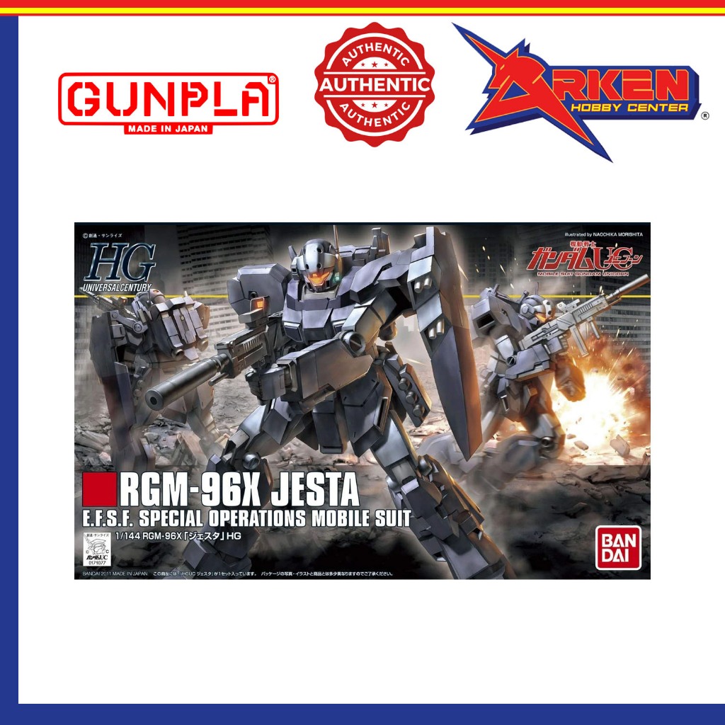 BANDAI Gunpla - HGUC RGM-96X Jesta | Shopee Philippines