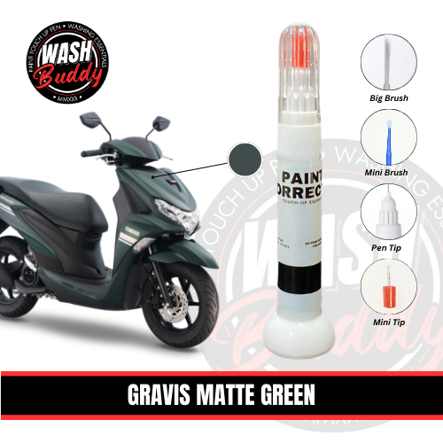 Gravis Matte Green Color Touch Up (Paint Correct) | Shopee Philippines