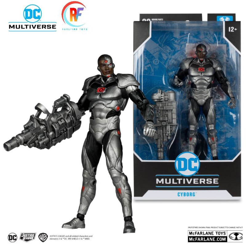 [In Stock] Mcfarlane DC Multiverse Cyborg (DC Rebirth) | Shopee Philippines