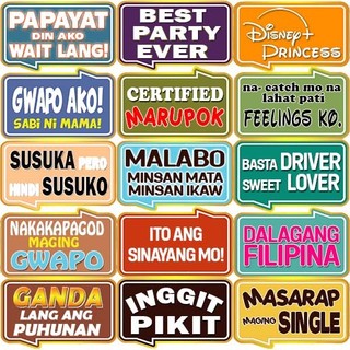 All time event Hugot Photobooth Props in sintraboard (available in 1 ...