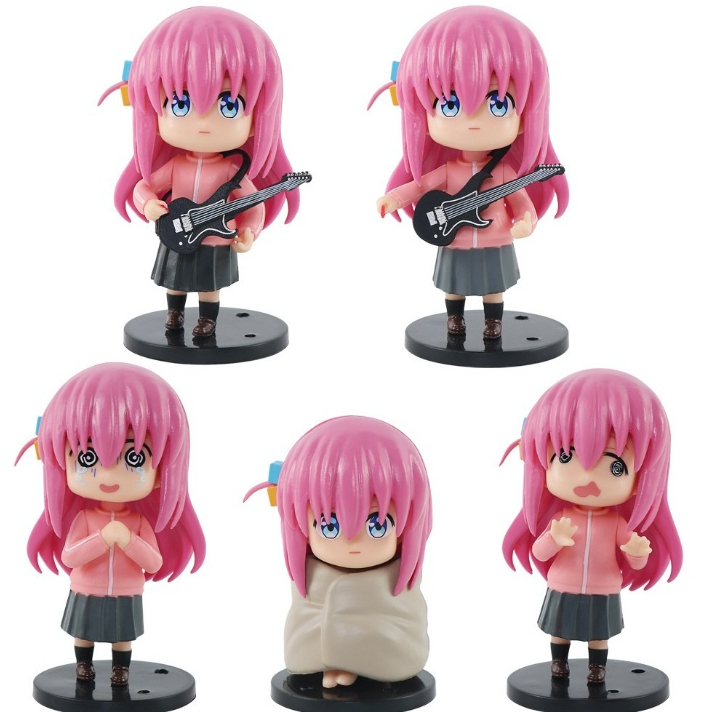 FIGURE SET BOCCHI THE ROCKS SET A 5IN1 (11 CM) FSBTR501 | Shopee ...