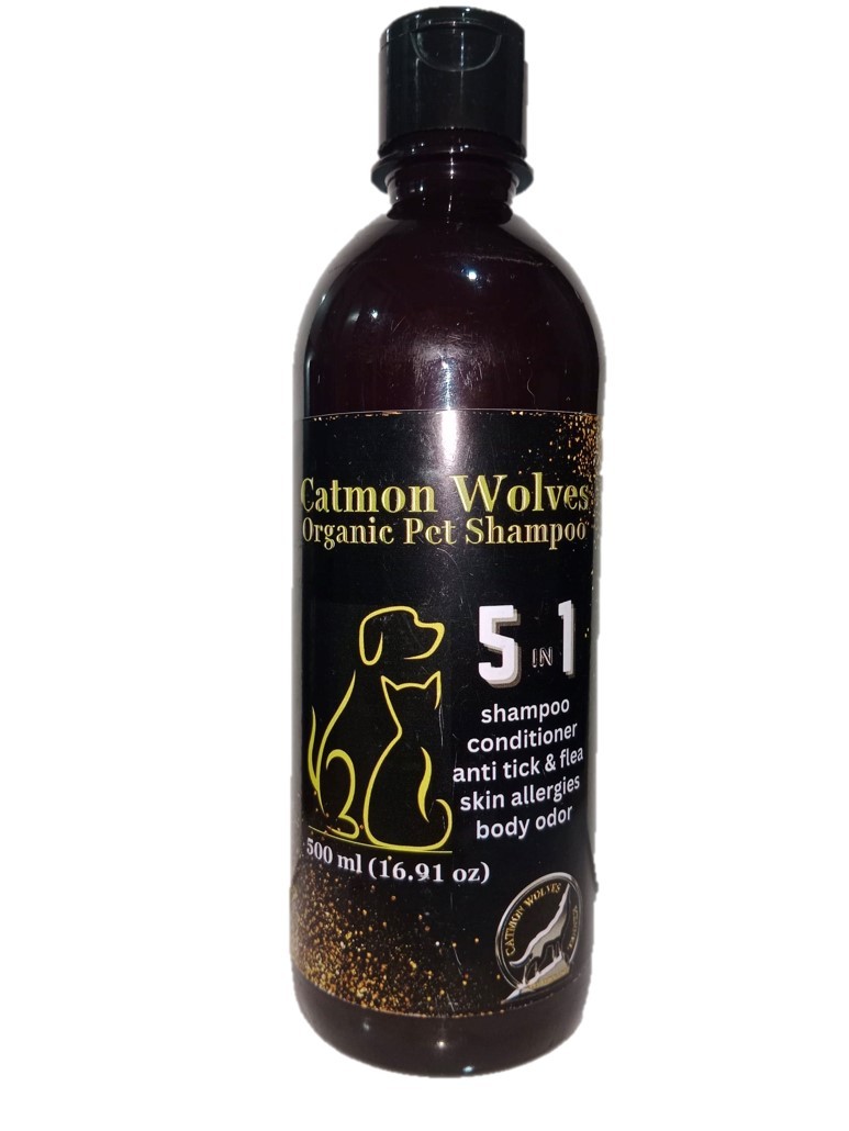 Catmon Wolves Organic Pet Shampoo 500ml | Shopee Philippines