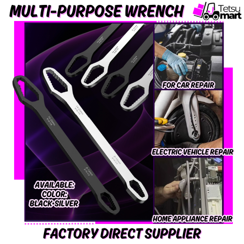 Multi-purpose Universal Wrench Double Head End Torx Wrench Adjustable ...