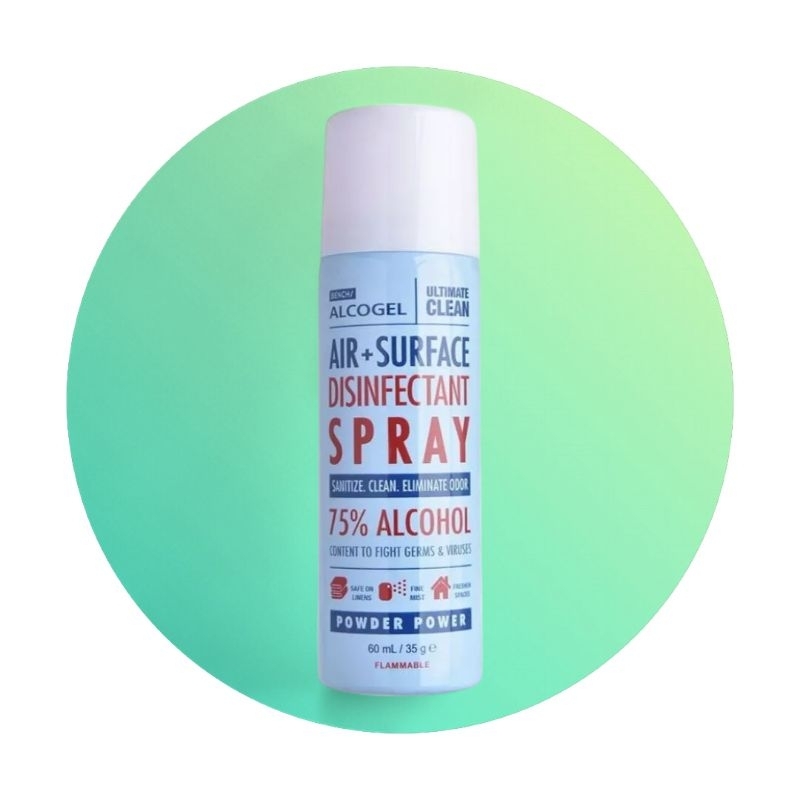 Bench Air and Surface Disinfectant Spray in Powder Power 60 mL | Shopee ...