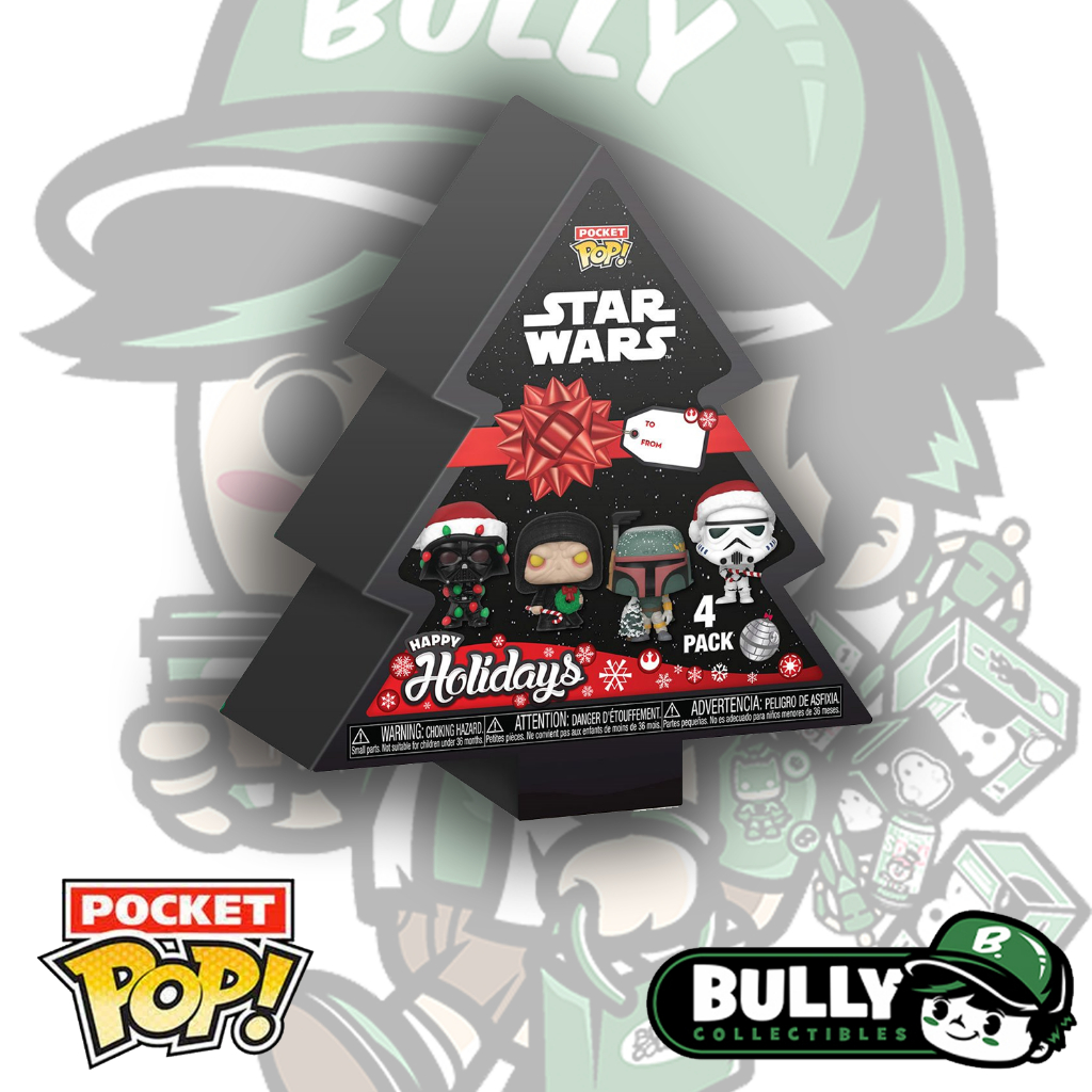 Funko Pocket POP! Star Wars - Tree Holiday 4-Pack | Shopee Philippines